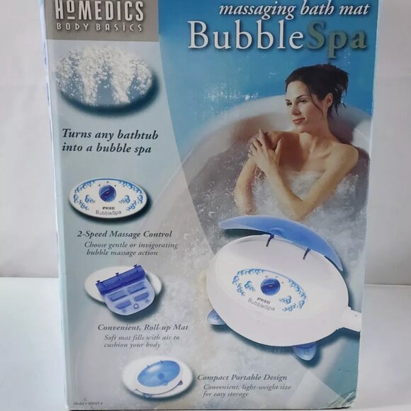 Homedics | Bath | Homedics Bmat4 Massaging Bath Math Bubble Spa 2 Speed ...